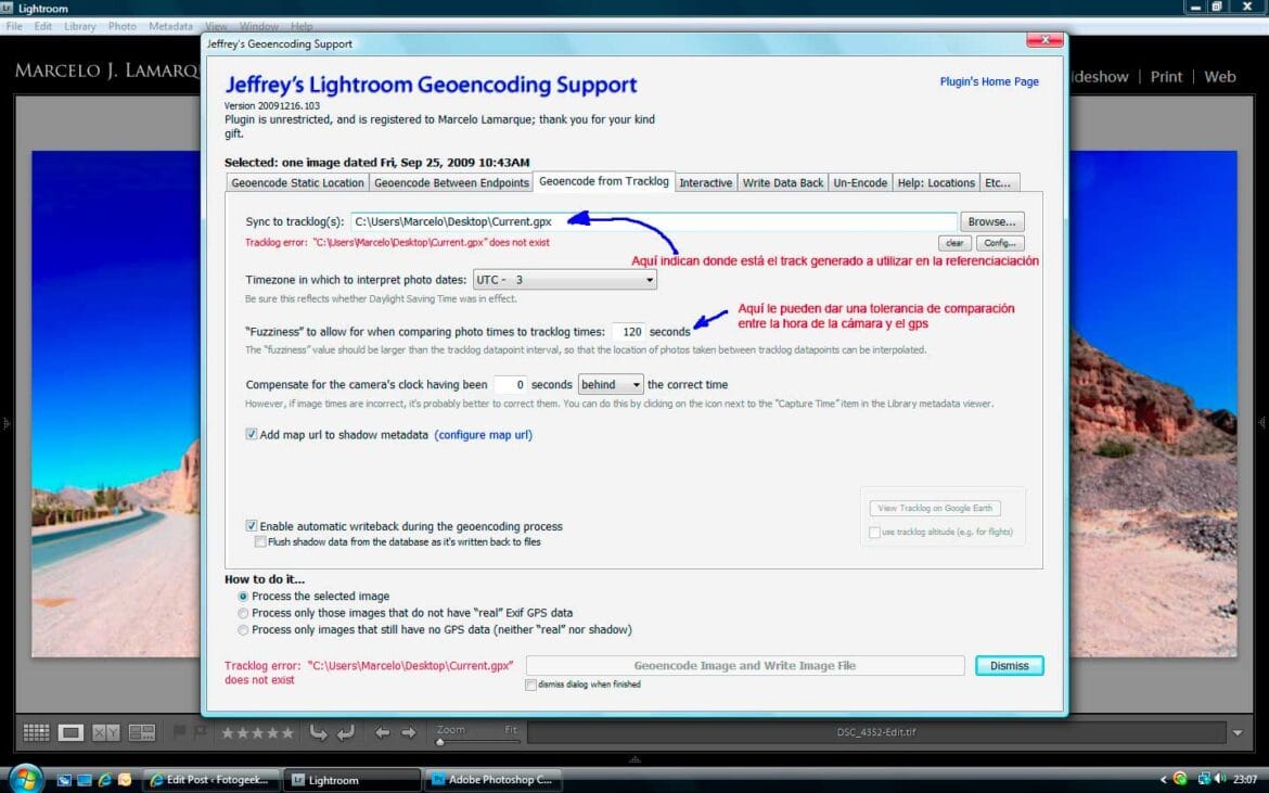 Georreferencia de fotos (Geotagging) - Cómo hacerlo con y sin GPS ...